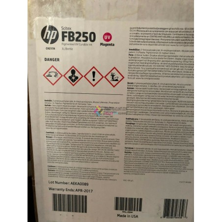 HP FB250 3-liter Scitex Ink Original - 3 Black - Printer FB500 / FB700